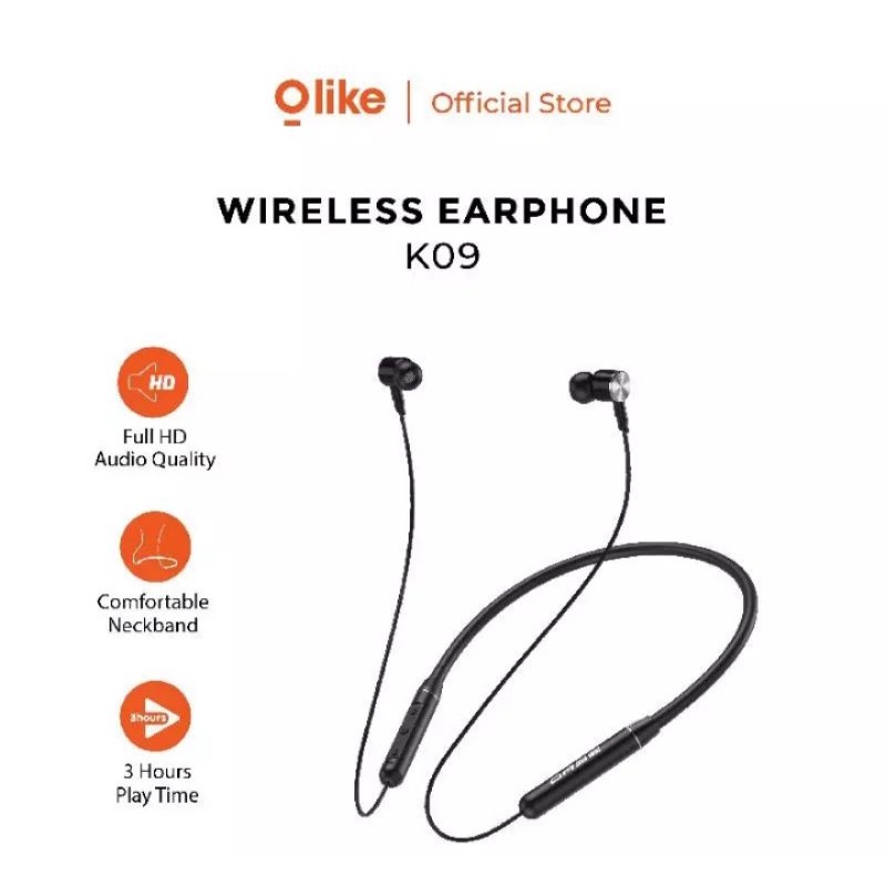 Jual OASE Sport Wireless Earphone K09 (Black) | Shopee Indonesia