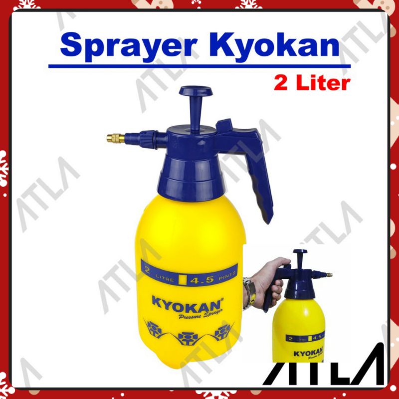 Jual Sprayer Kyokan 2 Liter / Semprotan Air Pompa Pressure Spray Jet ...