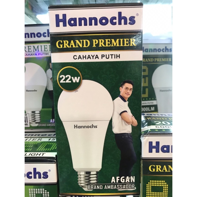 Jual BOLA LAMPU LED HANNOCH 22 watt 20 watt 15 watt 12 watt 9 watt 7 watt 5 watt 3 watt HANNOCH ...