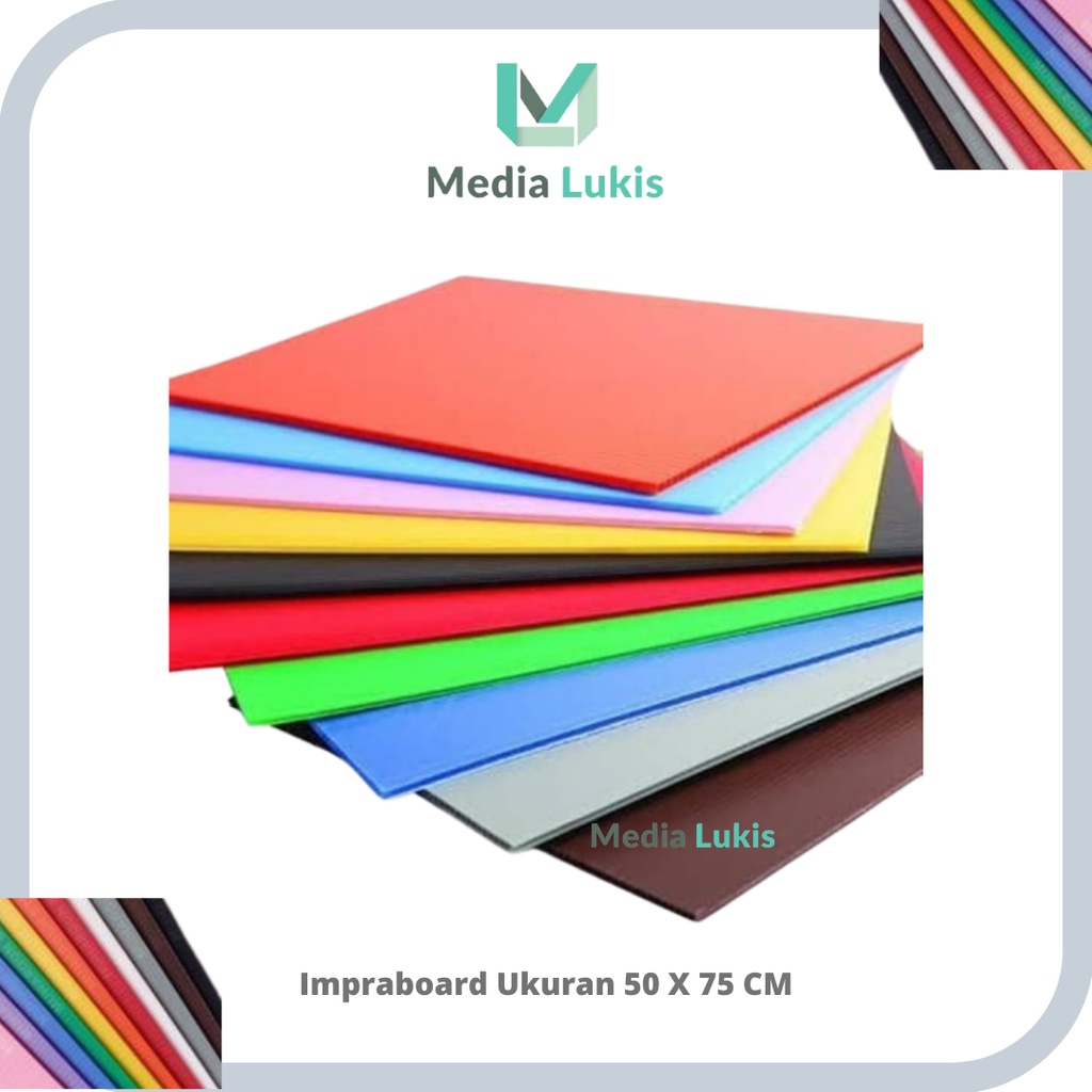 Jual Impraboard Ukuran 50 X 75 CM / Infraboard / impra board / PP Flute ...