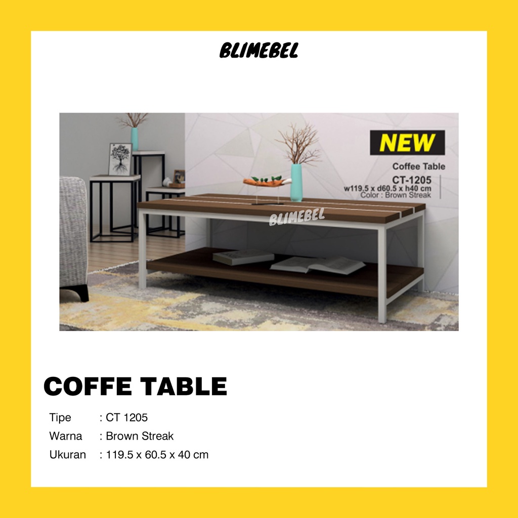 Jual Meja Tamu / Coffee Table CT-1205 - EXPO | Shopee Indonesia