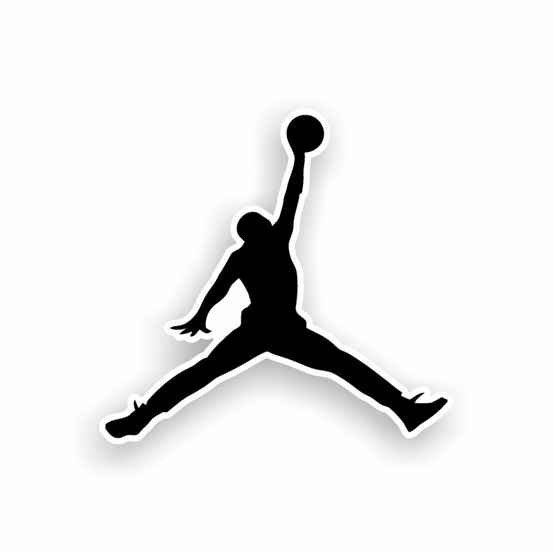 Jual Stiker Air Jordan Jumpman / Sticker Air Jordan Jumpman | Shopee ...
