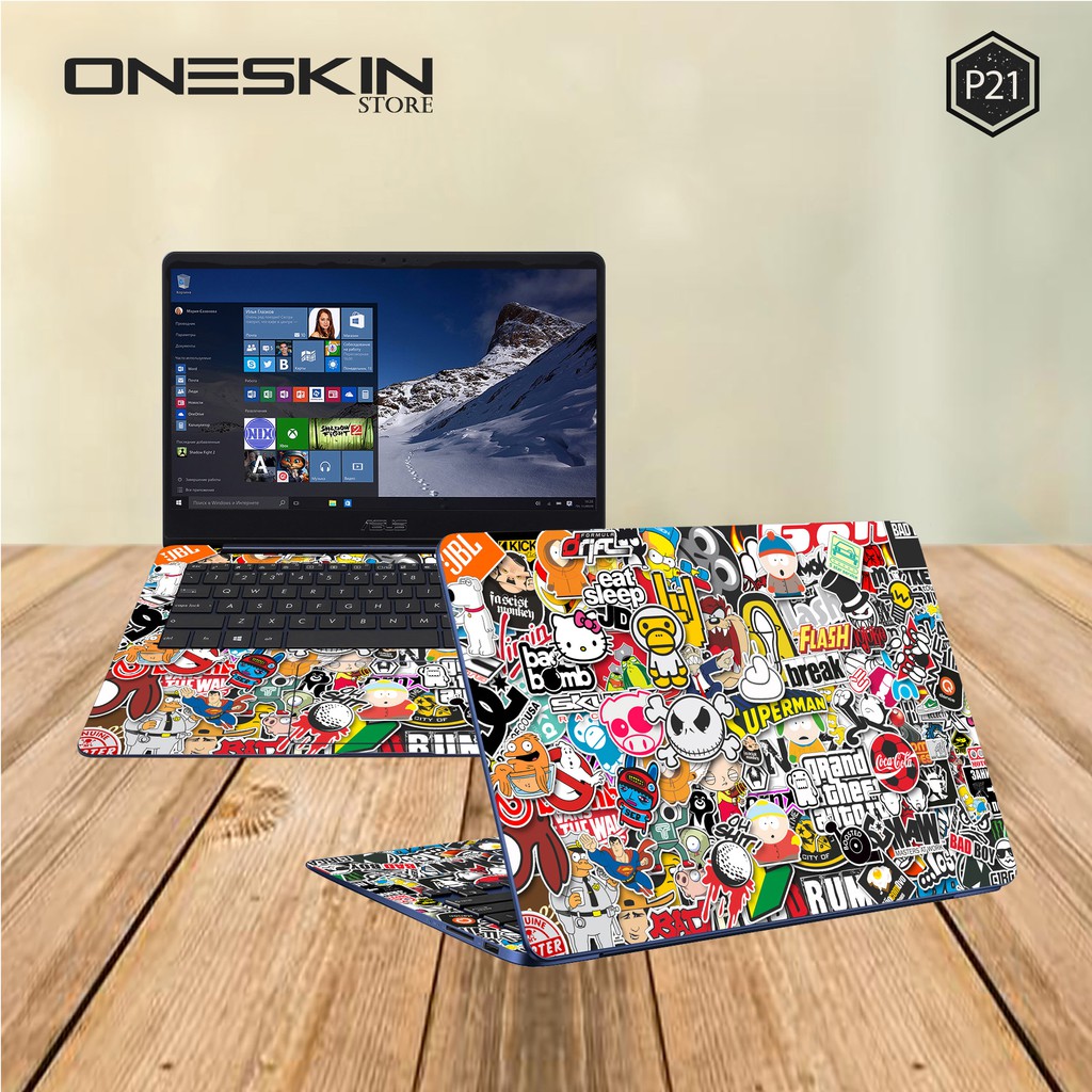 Jual Garskin Laptop Fullbody / Skin Laptop / Garskin Custom / Garskin ...
