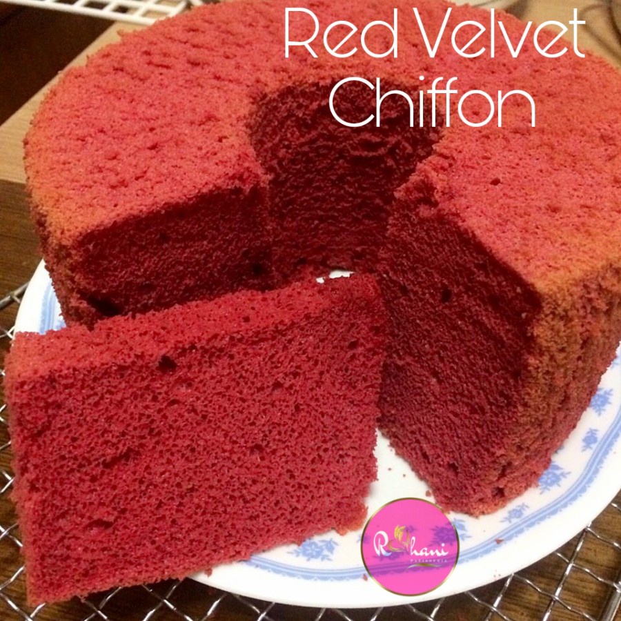 Jual Bolu Chiffon Cake Red Velvet - Rhani Patisserie | Shopee Indonesia