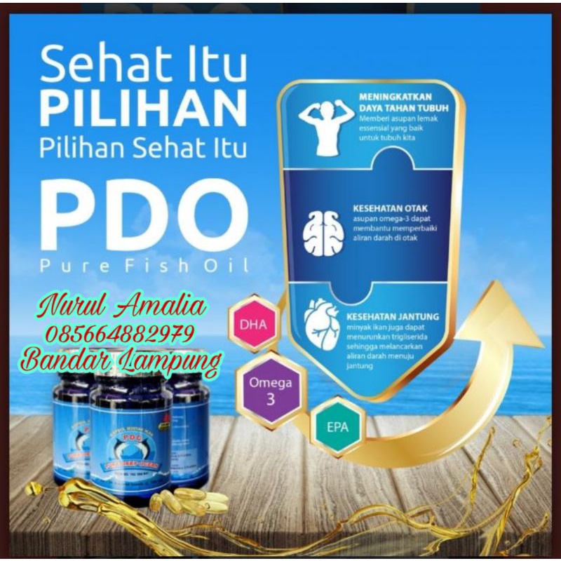 Jual minyak ikan PDO | Shopee Indonesia