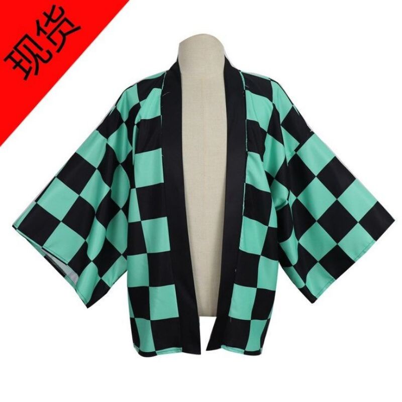 Jual KAIN COSPLAY Kimetsu No Yaiba | Tanjiro Haori | Shopee Indonesia