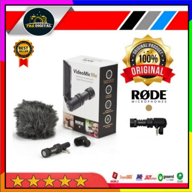 Jual Rode video mic Me original | Shopee Indonesia
