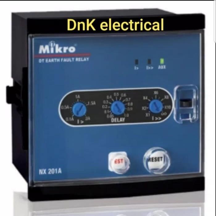 Jual Relay New Earth Fault Relay Mikro Nx201A-240A | Shopee Indonesia