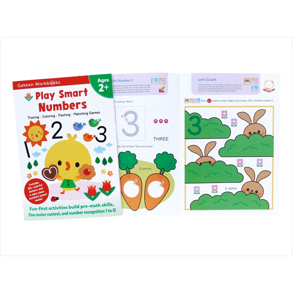 Jual Gakken Workbook Play Smart Ages 2+ | Buku Aktivitas Anak Usia 2 ...