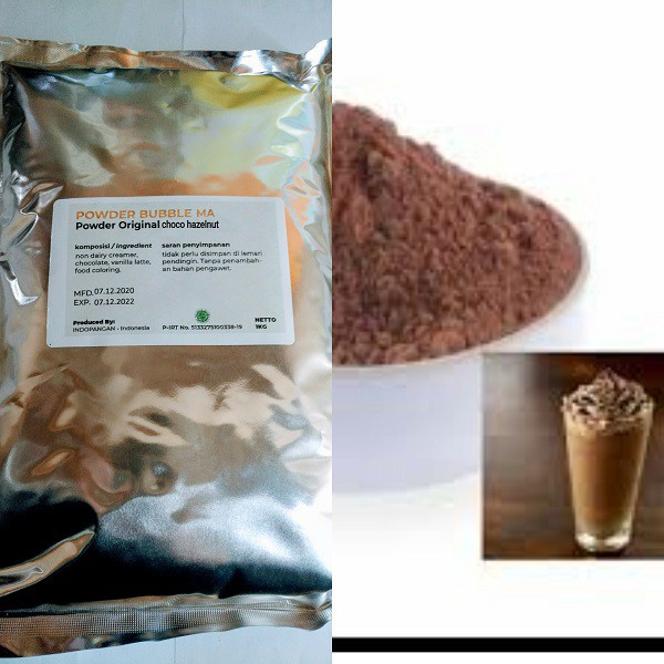 Jual Powder Chocol Hazelnut Premium - Premium Powder Choco Hazelnut - 1 ...