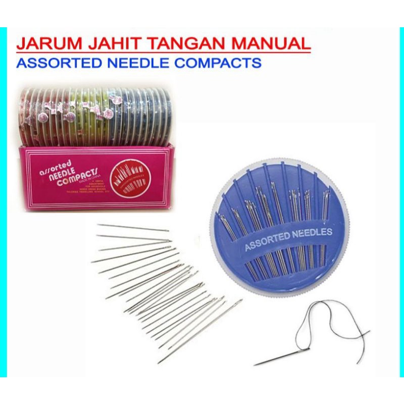Jual Jarum Jahit Tangan Compacts | Shopee Indonesia