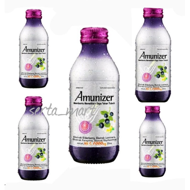 Jual Amunizer Vitamin C 1000mg Botol RTD 140ml - Minuman Amunizer ...