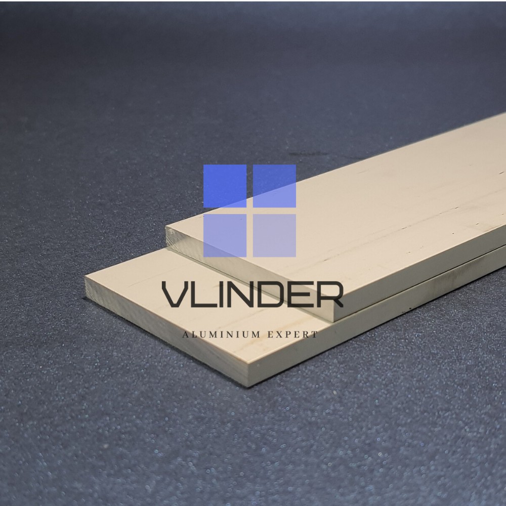 Jual Plat Aluminium Strip 50 mm x t. 5.0 mm - L. 1 m | Shopee Indonesia