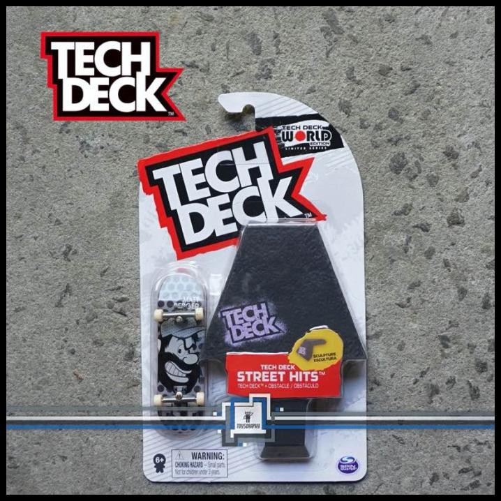 Jual Tech Deck Fingerboard Matt Berger Street Hits Skateboard Mini ...