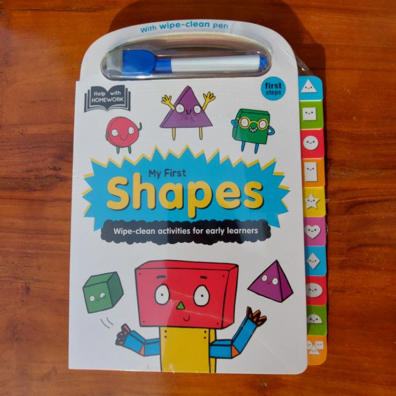 Jual Buku Aktivitas Wipe and Clean: My First Shape (Igloo Book) | Shopee Indonesia