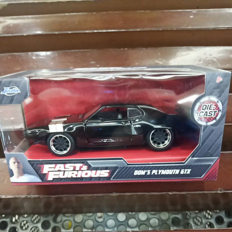 Jual Dom's Plymouth GTX Jada Fast & Furious | Shopee Indonesia