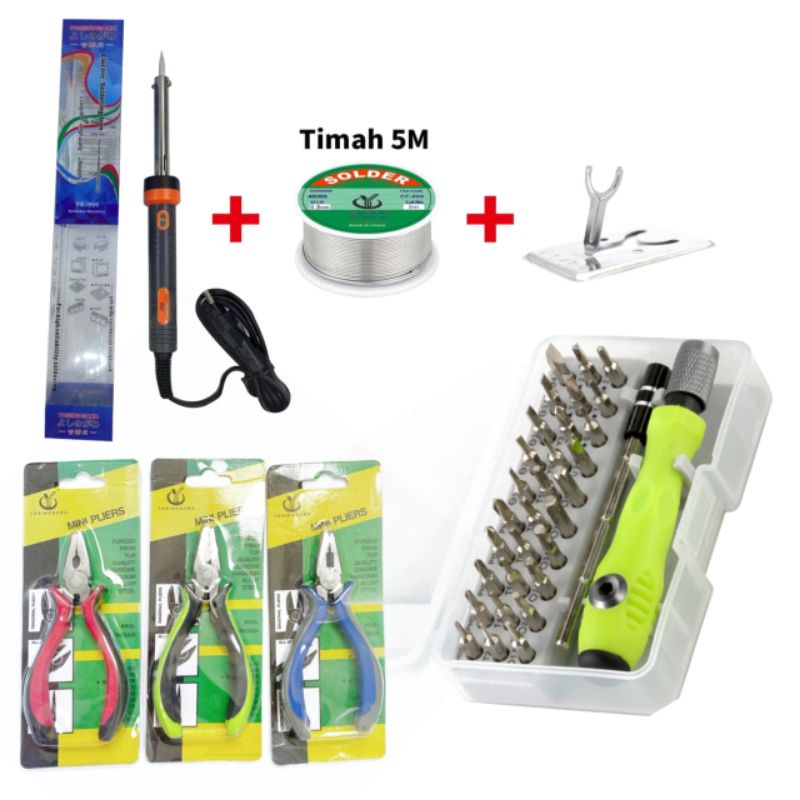 Jual Paket solder dan obenk 7 IN 1 di jamin barang original | Shopee ...