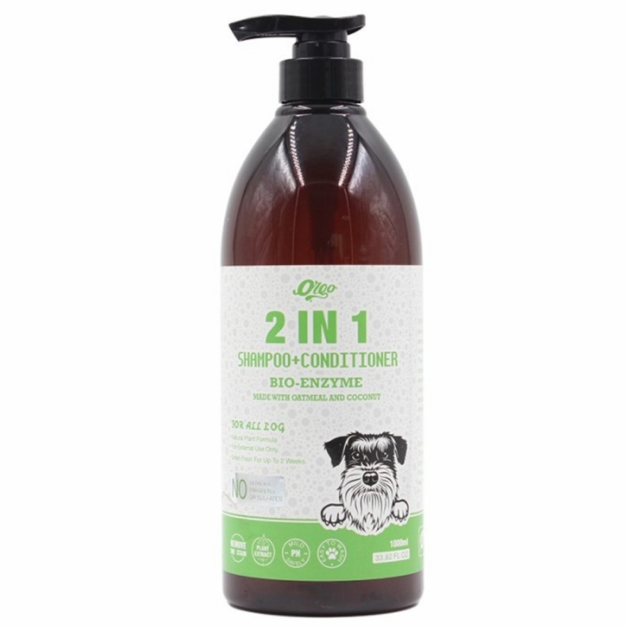 Jual Orgo 2in1 Shampoo Conditioner Bio-Enzyme 1000ml - Dog Shampoo ...