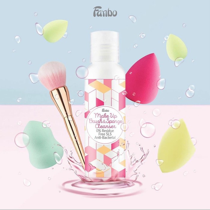 Jual FANBO Make Up Brush & Sponge Cleanser 110 ml | Shopee Indonesia