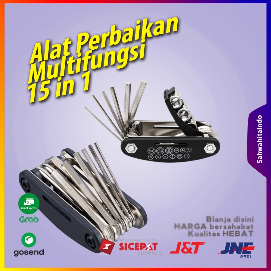 Jual Alat Perbaikan Multifungsi 15 in 1 Repair Tool Peralatan Servis ...