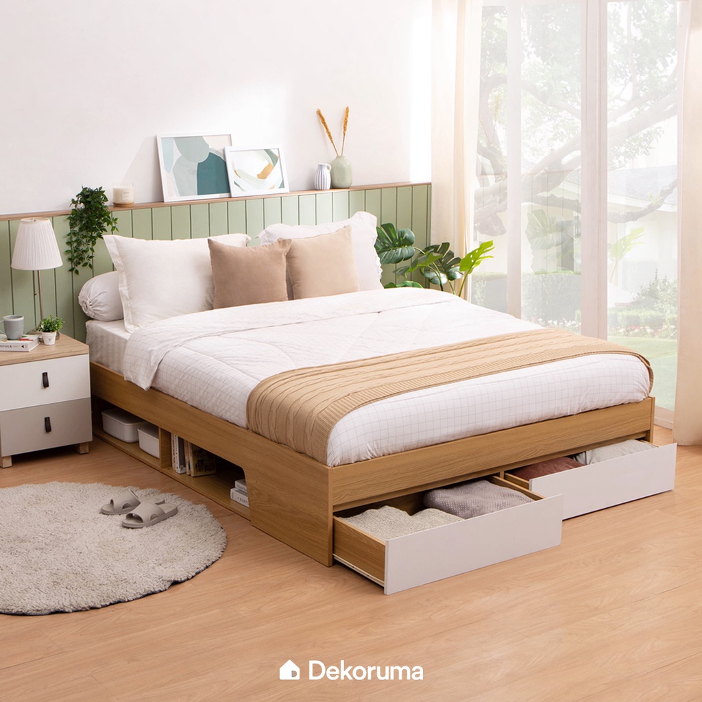 Jual Dekoruma KATO Dipan Tempat Tidur Space Saving - Ukuran Queen 160 ...