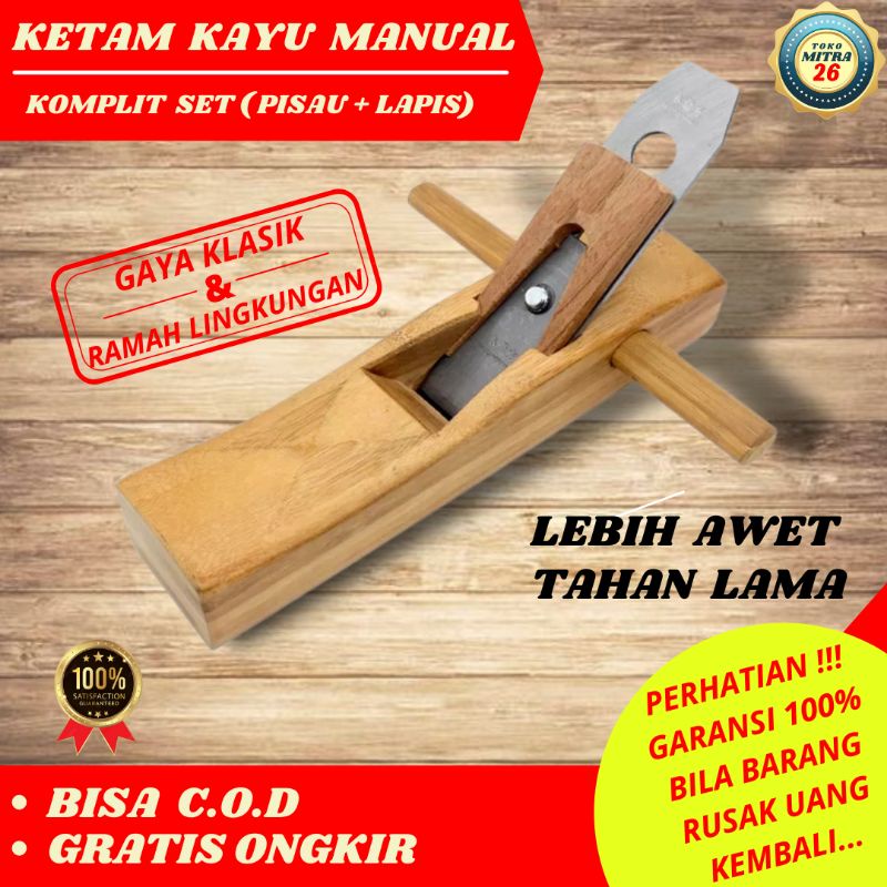 Jual Ketam Kayu Manual / Serut Kayu Manual / Sugu Kayu Manual / Pasa ...