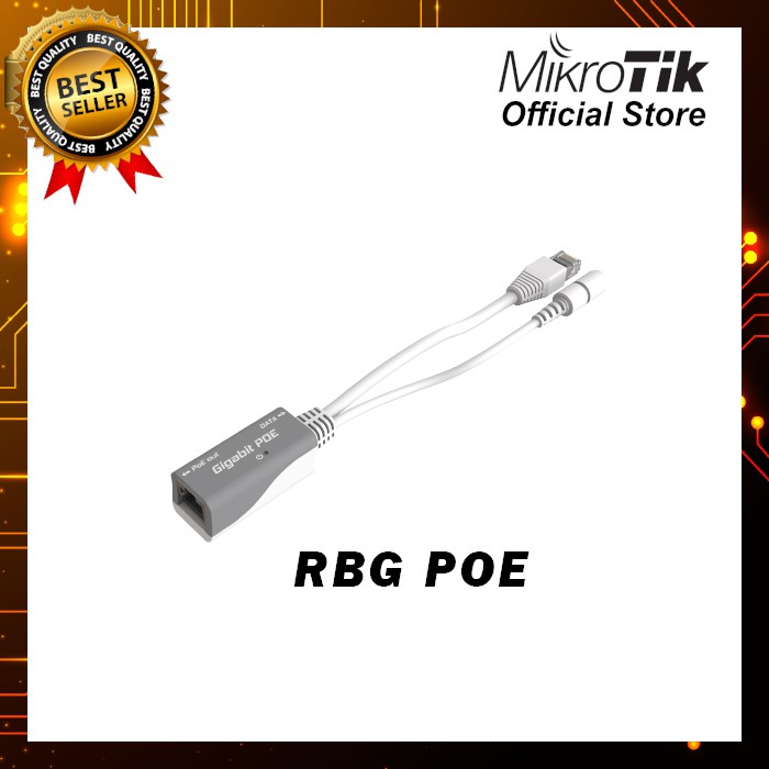 Jual MIkrotik RBGPOE Gigabit PoE Injector | Shopee Indonesia
