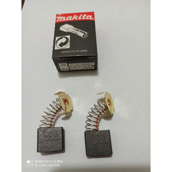 Jual carbon brush for makita cb 203 a | Shopee Indonesia