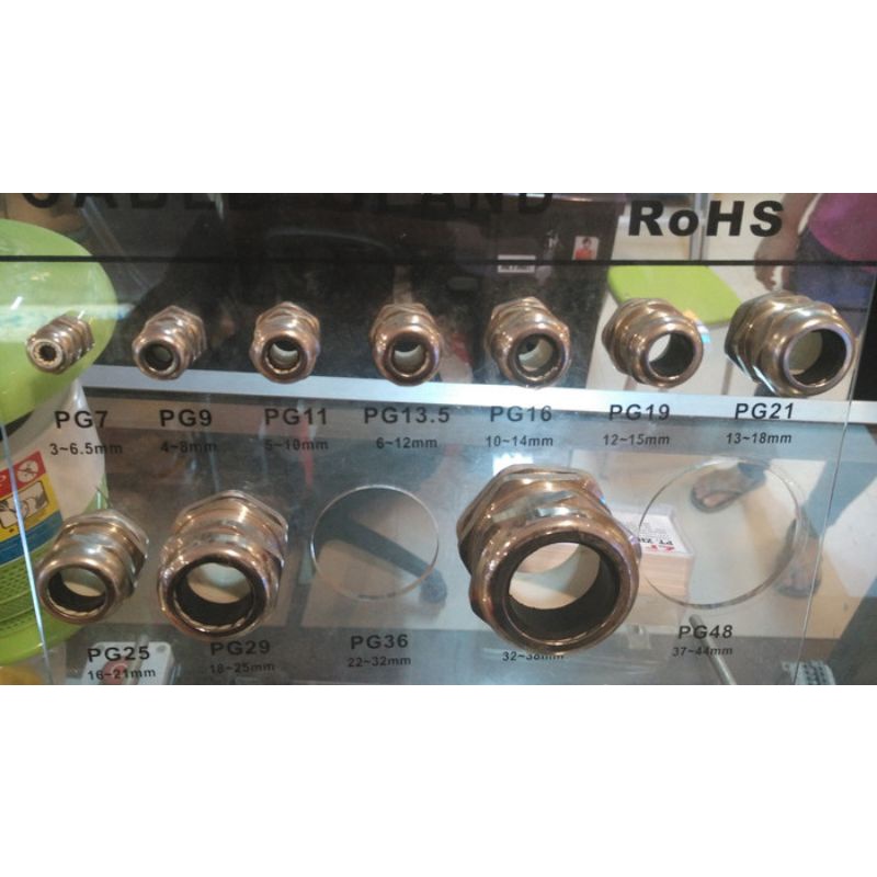 Jual cable gland PG19 ukuran 12x15mm | Shopee Indonesia