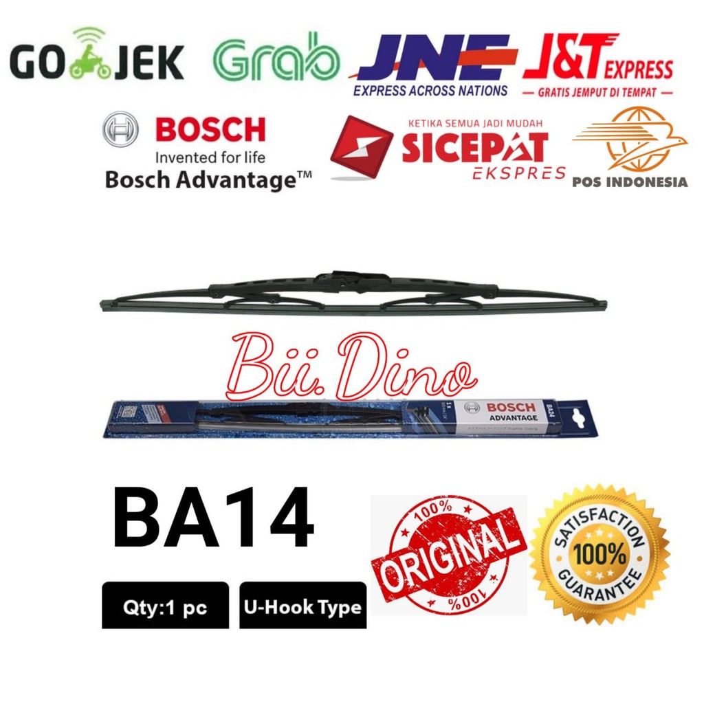 Jual Wiper Bosch Kaca Mobil Advantage 14" BA14 | Shopee Indonesia