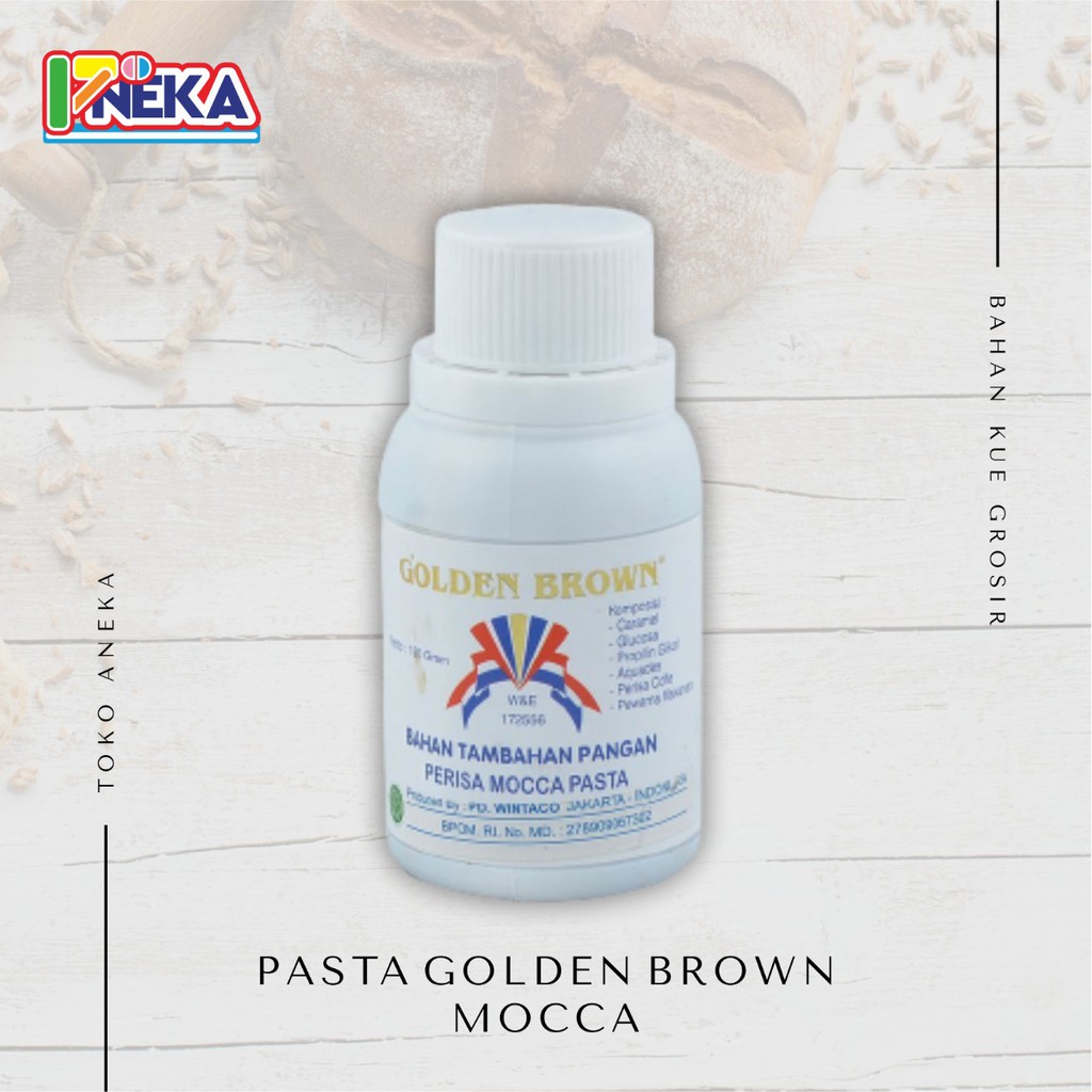 Jual golden brown mocca pasta 100gr | Shopee Indonesia