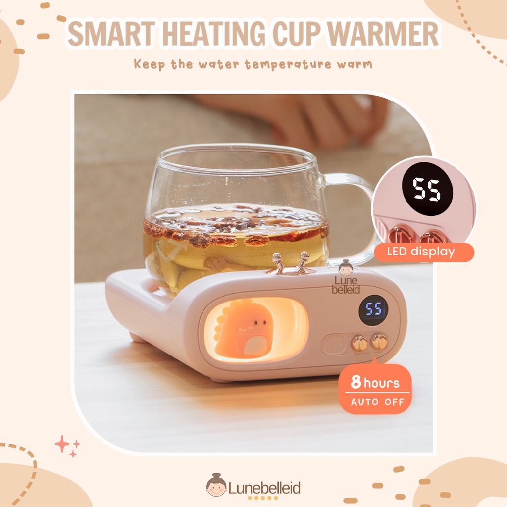 Jual Smart Heating Cup Coaster Warmer Mug Heating Pad Penghangat Air ...
