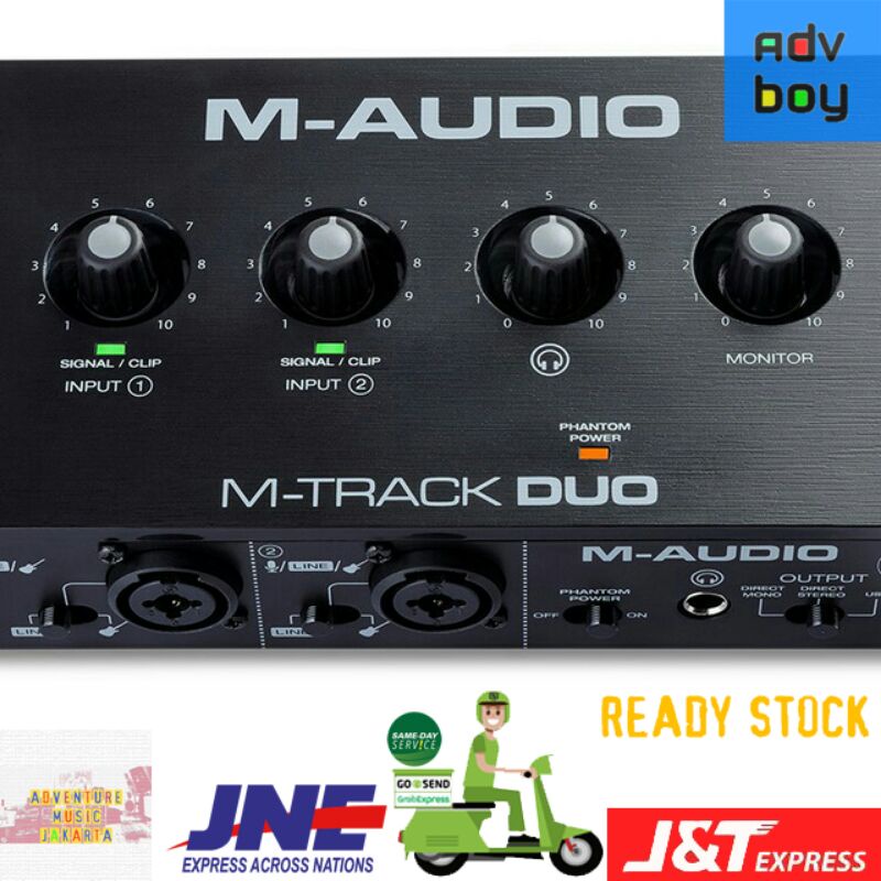 Jual M AUDIO M TRACK DUO Soundcard Audio Interface MAudio MTrack Duo M ...