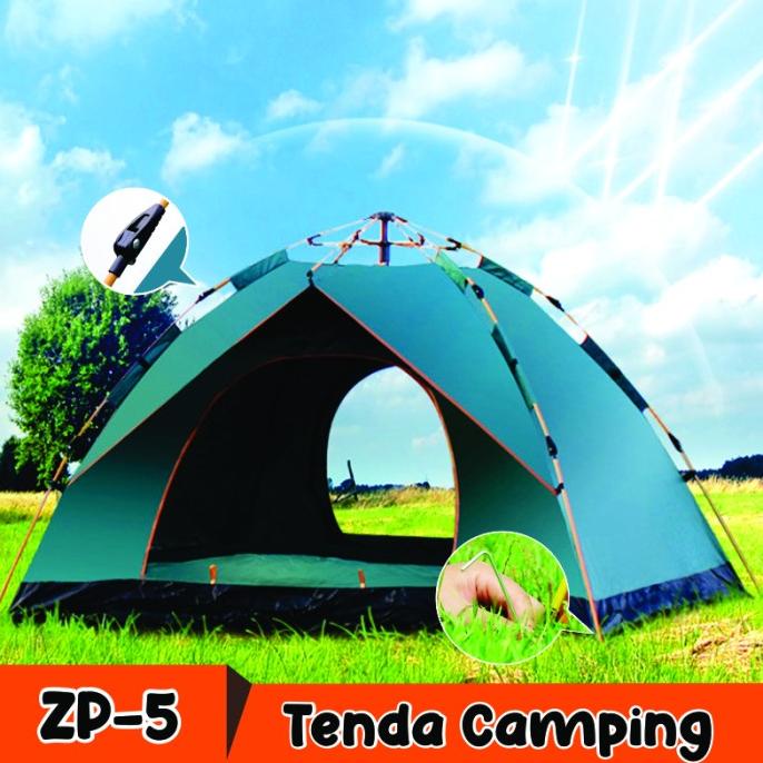 Jual Tenda Camping Otomatis Kapasitas 3 Orang Tenda Otomatis Outdoor ...