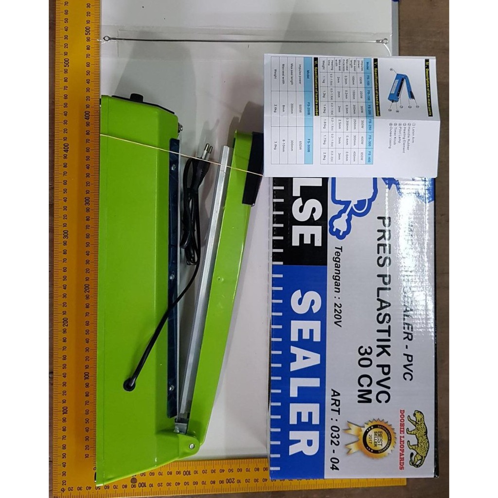 Jual Alat Press Plastik Plastic Sealer Impulse Sealer 30 cm Berkualitas ...