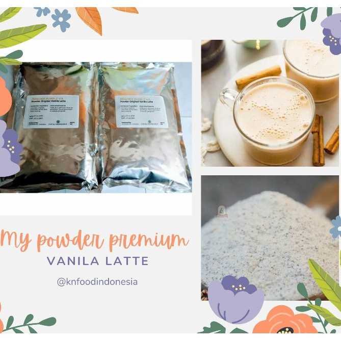Jual Premium Powder Vanilla Latte - Powder Vanilla Latte Premium - 1 Kg ...