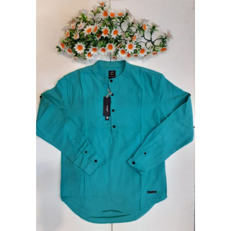 Jual Kemeja Koko Jumbo Lengan Panjang/Koko pria Jumbo polos/Atasan ...
