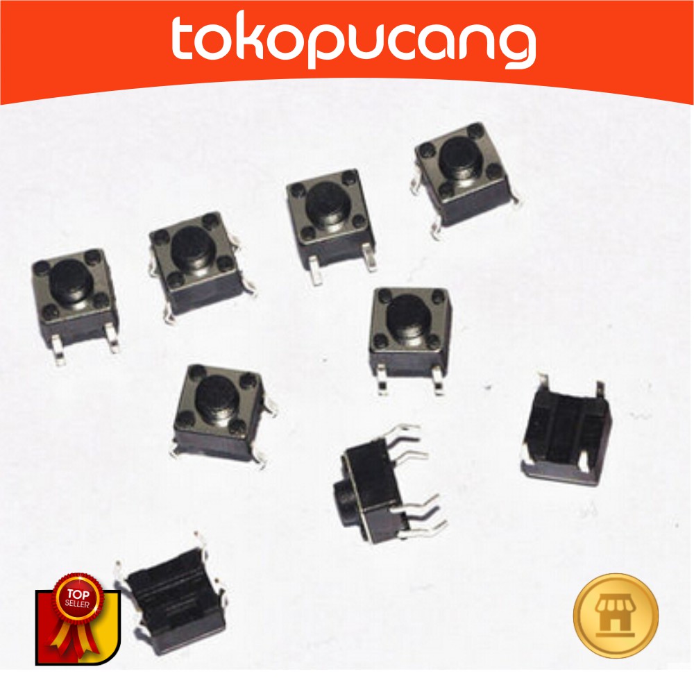 Jual Tactile Mini 6*6*5 mm 6x6x5 Push Button Switch Micro Switch ...