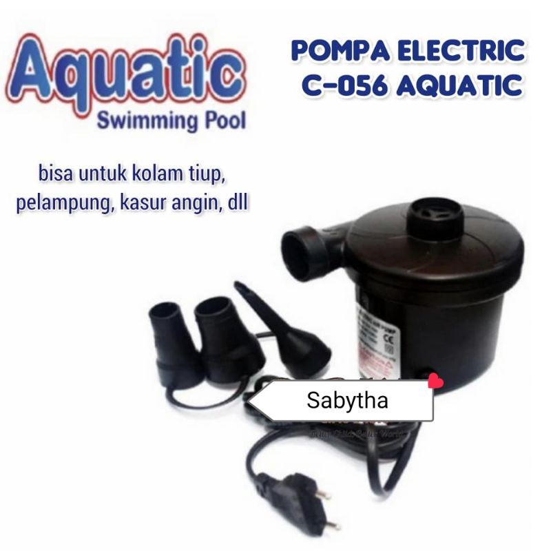 Jual Pompa Listrik Murah - Pompa Kasur Angin Kolam Renang Anak Perahu Karet Pelampung Vacum Bag ...