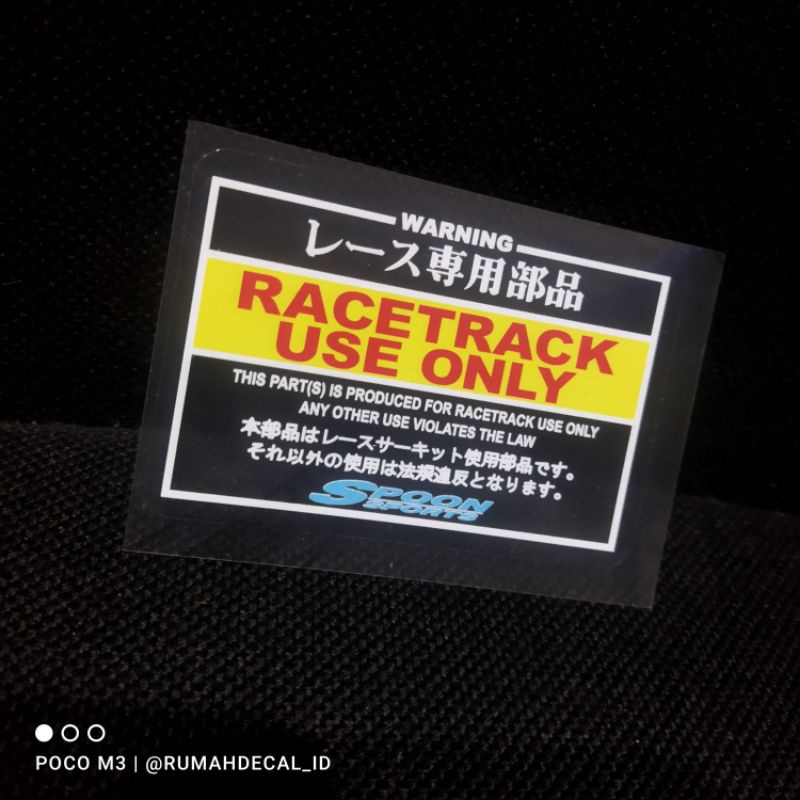 Jual Stiker JDM Spoon Race | Shopee Indonesia