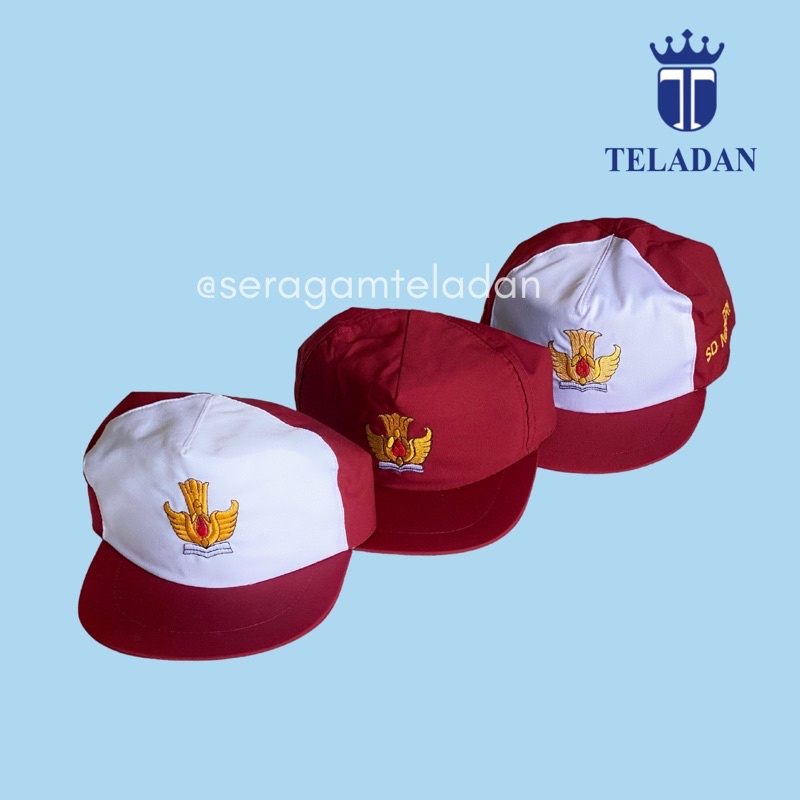 Jual Topi SD Merah Putih (Seragam Sekolah TELADAN | Shopee Indonesia