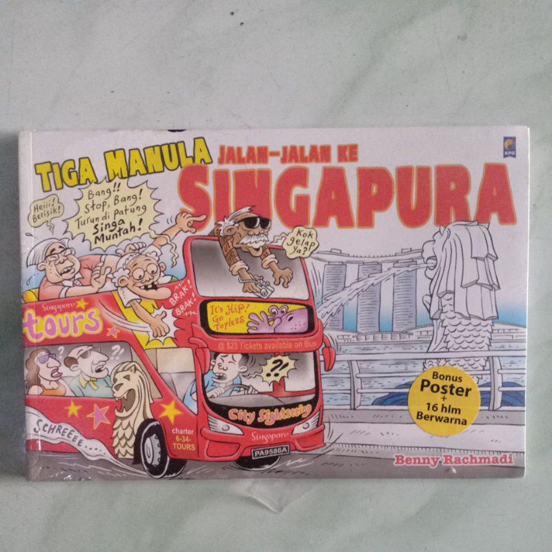 Jual BUKU TIGA MANULA JALAN-JALAN KE SINGAPURA | Shopee Indonesia