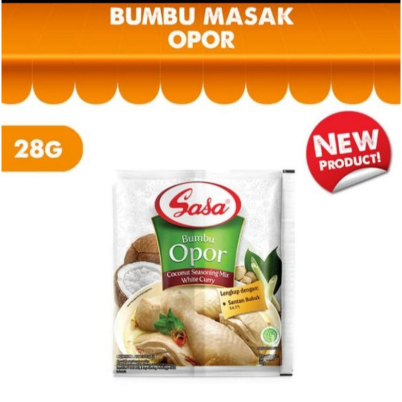 Jual Sasa bumbu Opor 28g lengkap dengan Santan | Shopee Indonesia