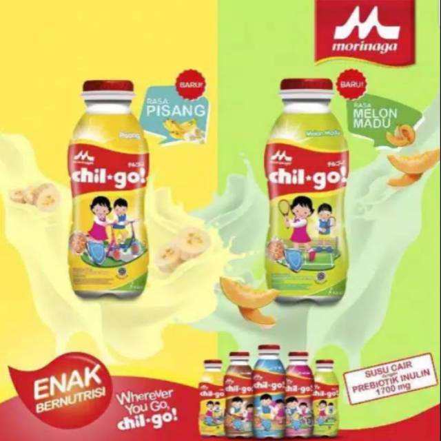 Jual CHILGO SUSU CAIR BOTOL / CHIL GO COKLAT / STRAWBERRY / VANILA ...