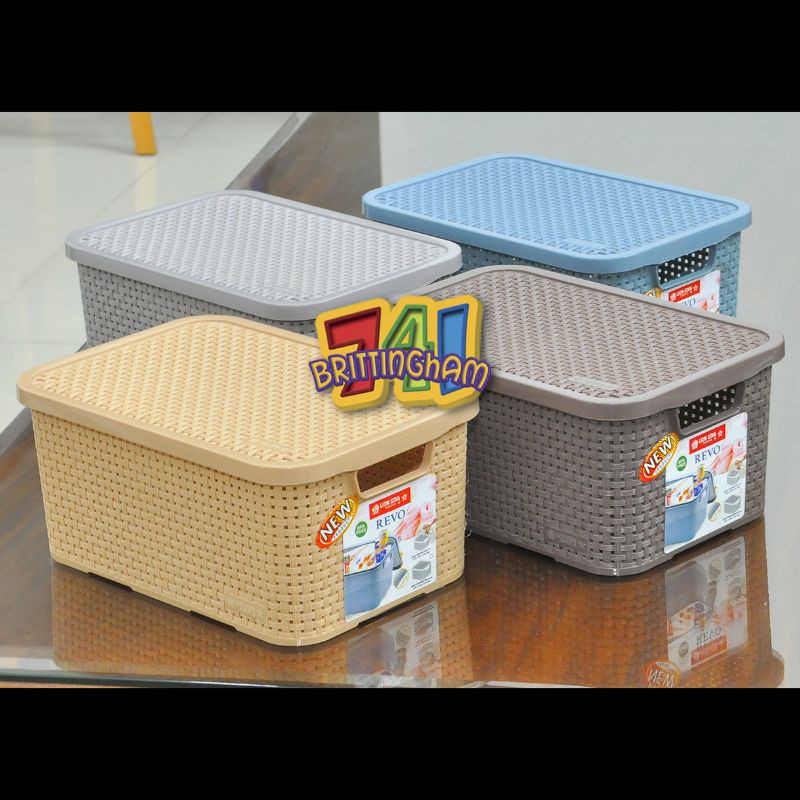 Jual Lion Star Revo Storage Box 10L/ Keranjang Box Kotak Penyimpanan ...