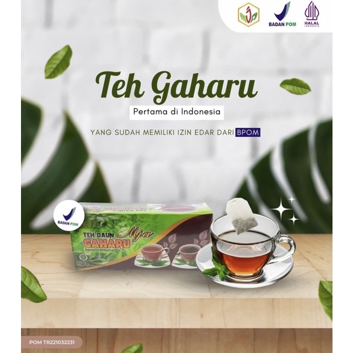 Jual TEH DAUN GAHARU MJA 100% ORIGINAL TEH GAHARU MJA TEH KESEHATAN ...