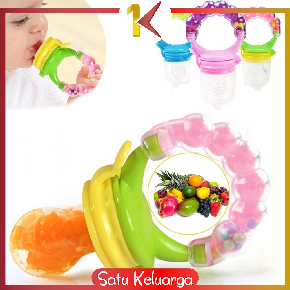 Jual SK-C44-45 Empeng Dot Buah Anak Bayi Baby Fruit Feeder Rattle ...