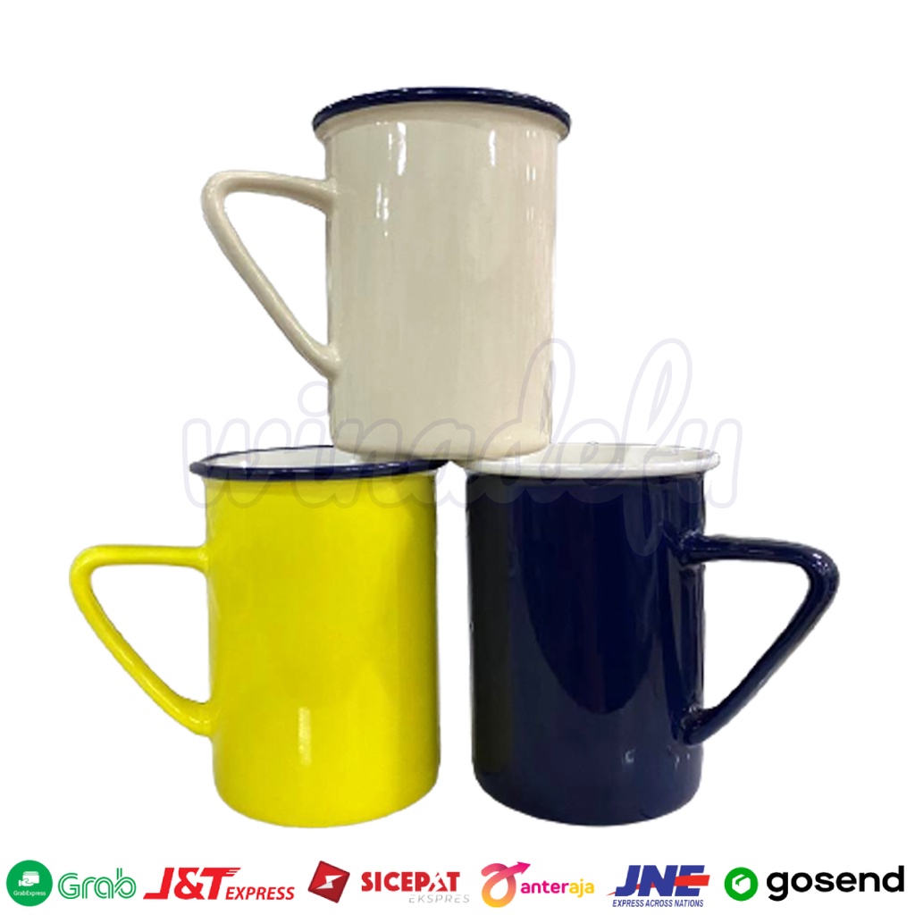 Jual MUG GELAS KERAMIK POLOS GLOSSY WARNA WARNI | Shopee Indonesia