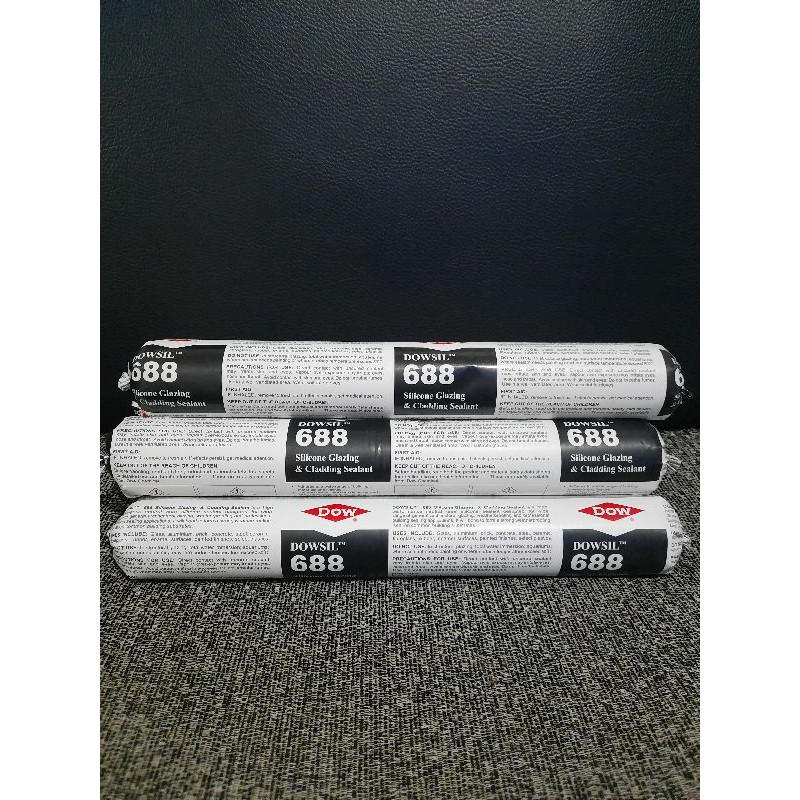 Jual Dowsil 688 Silicone Glazing & Cladding Sealant 600 ML | Shopee ...