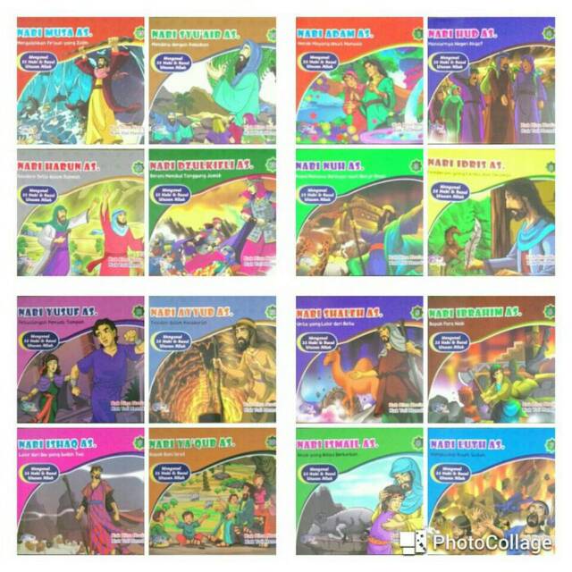 Jual 25 seri mengenal nabi dan rasul utusan Allah | Shopee Indonesia